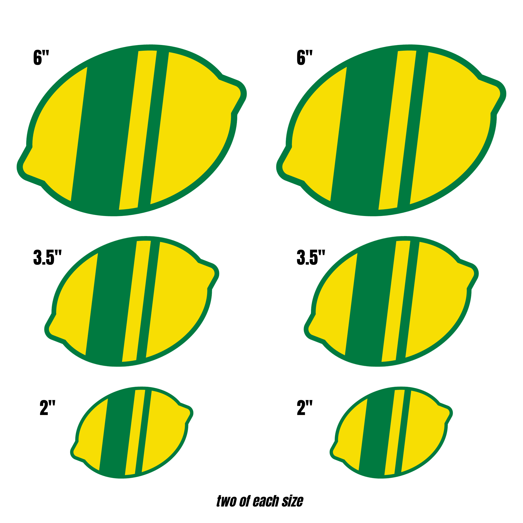 24 Hours of Lemons Decal - Pack of 6